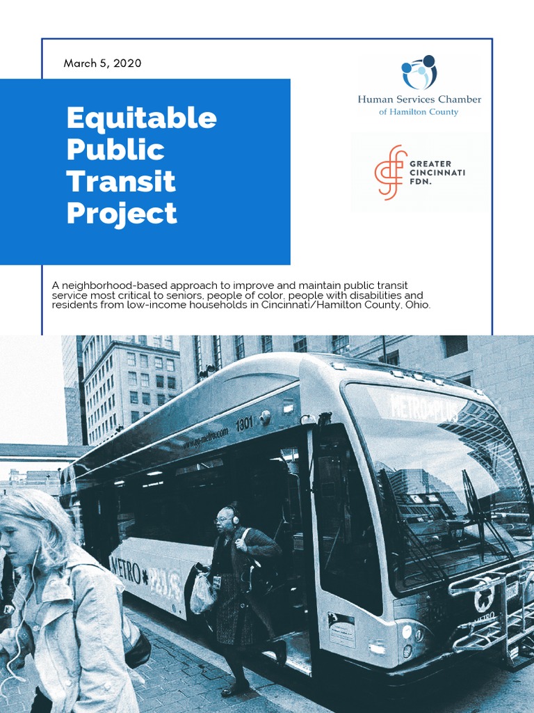 Equitable Public Transit Project FINAL3 3-5-20 | PDF | Bus | Public ...