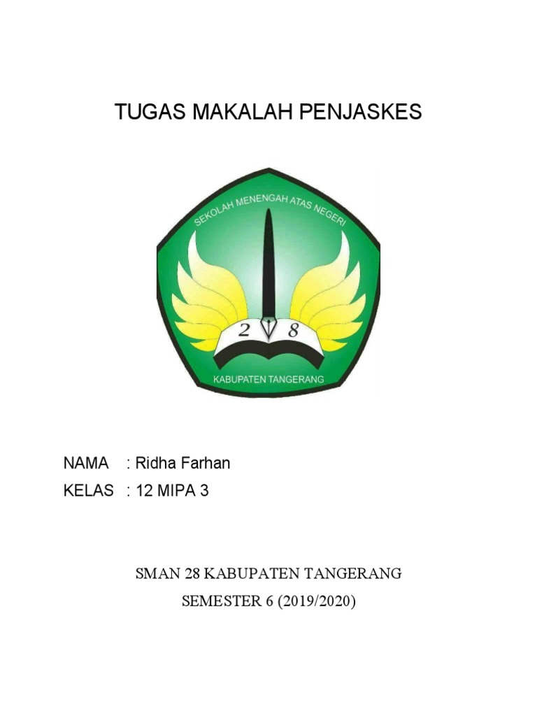 Makalah Penjas XII | PDF