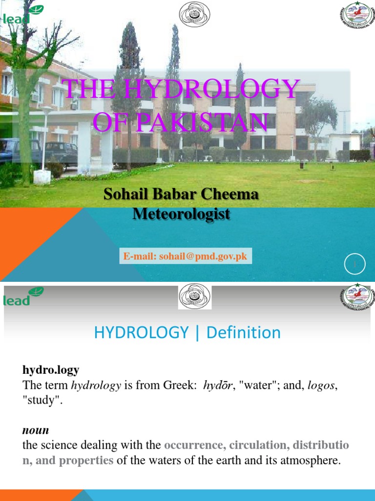 Hydrology of Pakistan by Sohail Babar Cheema | PDF | Surface Runoff ...