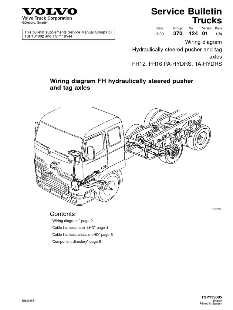 Hydraulically Steered Pusher and Tag Axles | PDF | Truck | Vehicles Hydraulically Steered Pusher and Tag Axles | PDF | Truck | Vehicles