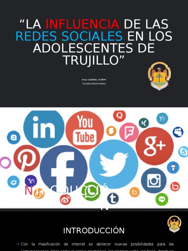 Redes Sociales | PDF | Servicio de redes sociales | Adolescencia