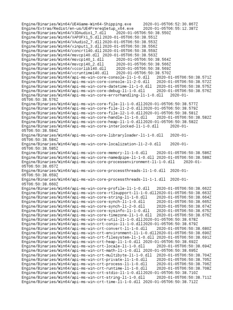 Manifest NonUFSFiles Win64 | PDF | Ibm Pc Compatibles | Operating System Technology