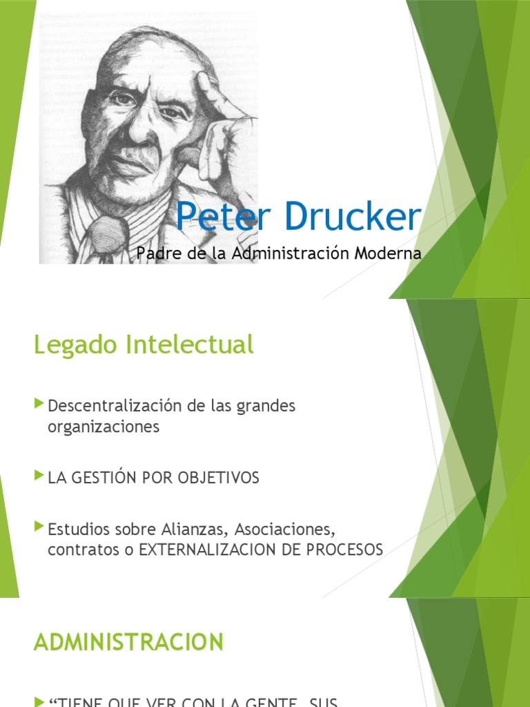 Peter Drucker | PDF | Outsourcing | Economias