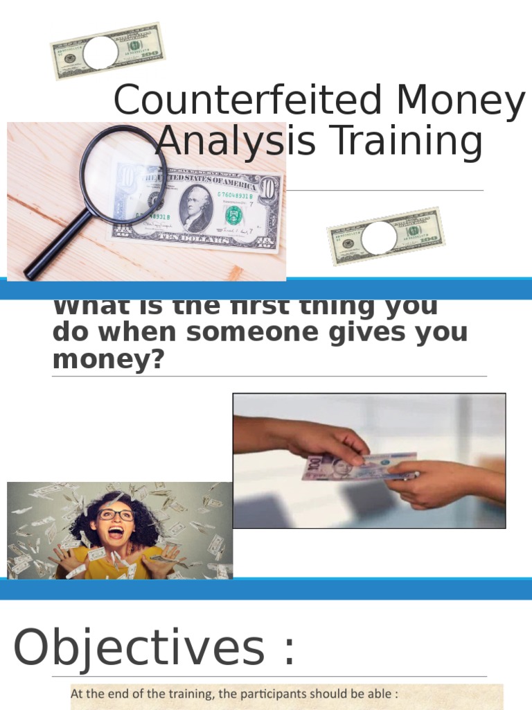 Counterfeit Money Detection Training | PDF | Banknote | Currency