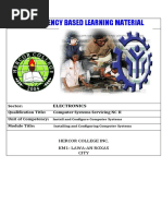 CSS NC II Core 2 Set-Up Computer Networks Updated | PDF | Coaxial Cable | Ip Address