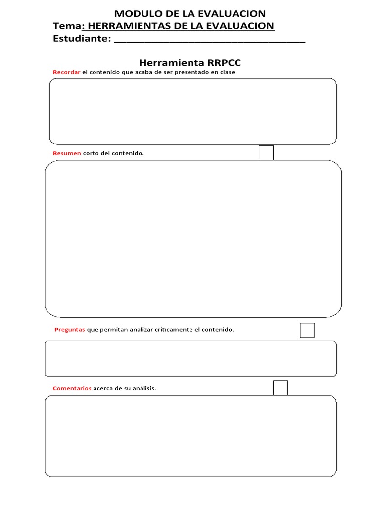 Herramienta RRCPP | PDF