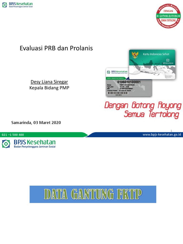 Materi Evaluasi Prolanis Dan PRB PKM | PDF