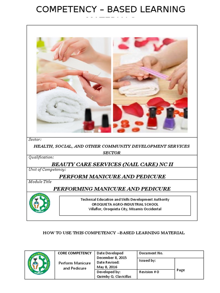 CBLM-BEAUTY CARE - Final | PDF | Nail (Anatomy) | Nature