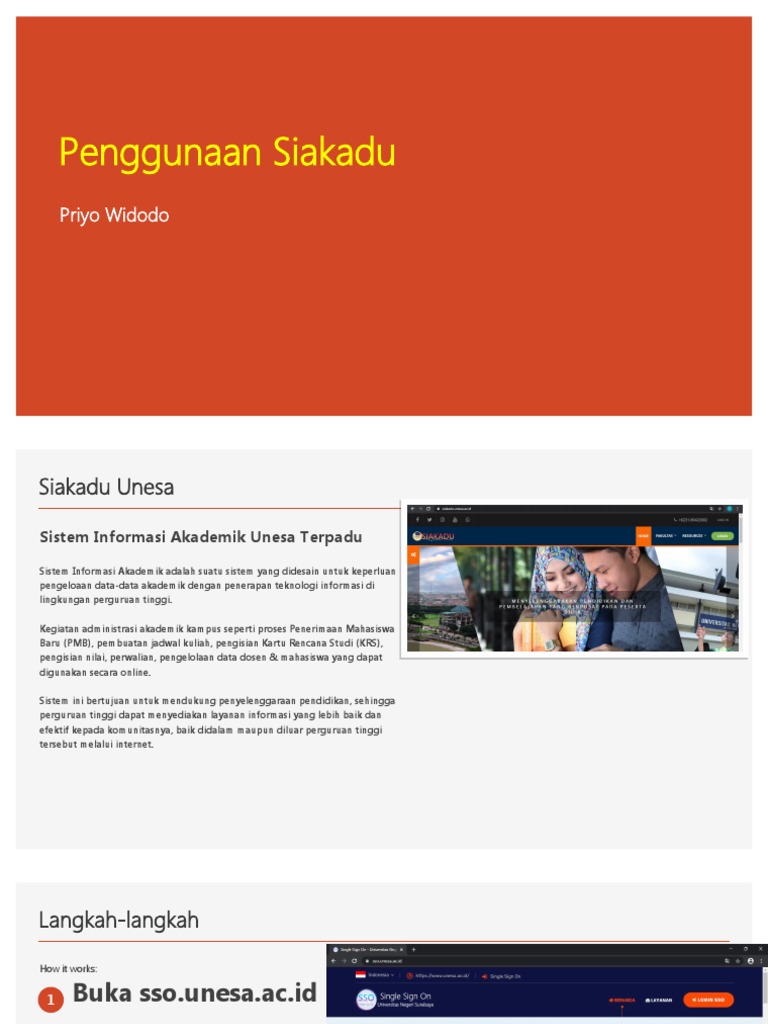 Siakadu Unesa | PDF