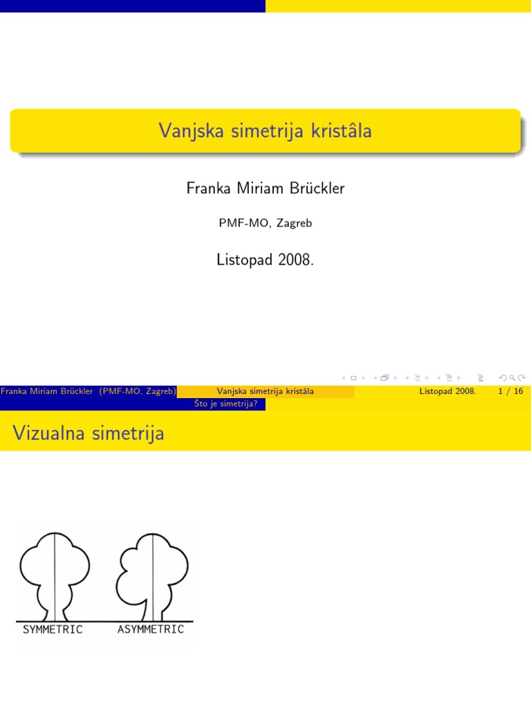 Kristali Simetrije | PDF