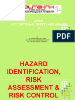 Hirarc Form | PDF | Risk | Housekeeping