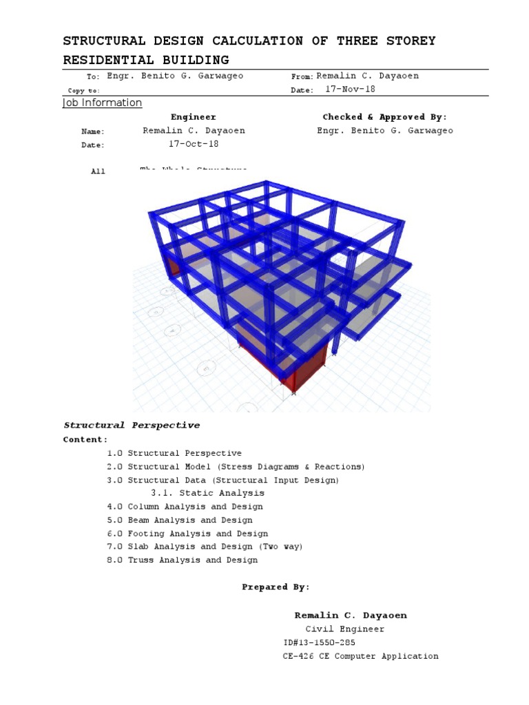 Design Parameter | PDF | Building Engineering | Applied And ...