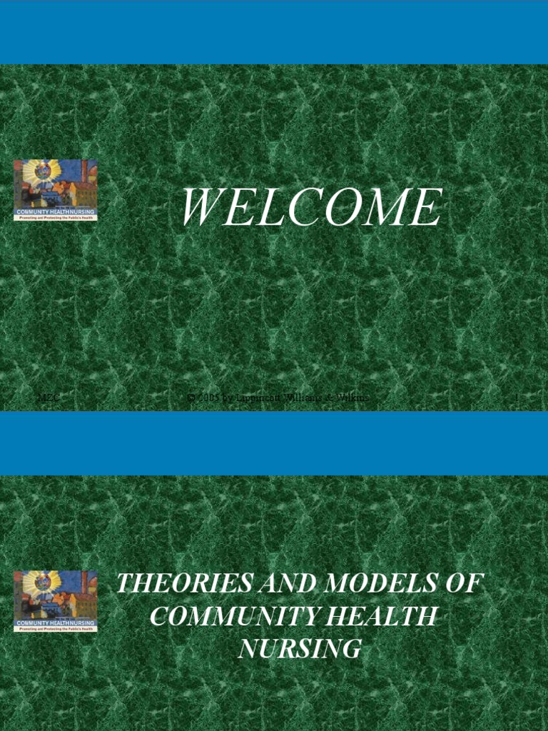 Theories and Models in Community Health Nursing | PDF | Theory | Nursing