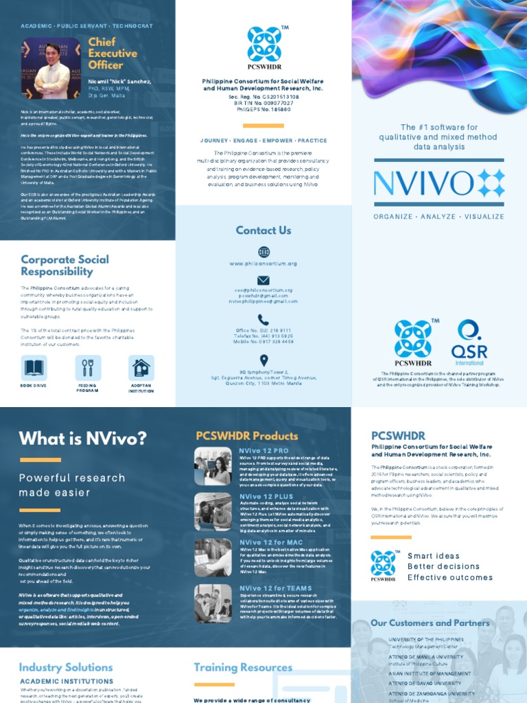 Updated - NVivo 12 Brochure Final PDF | PDF | Qualitative Research ...