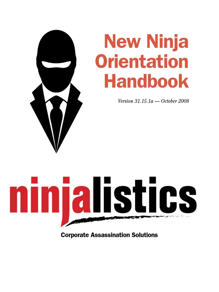 New Ninja Handbook 20081011 | PDF | Iso 9000 | Business