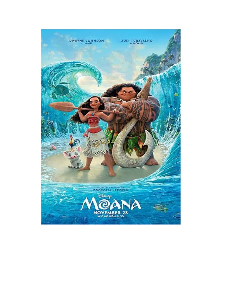 Moana | PDF | Moana (2016 Film)