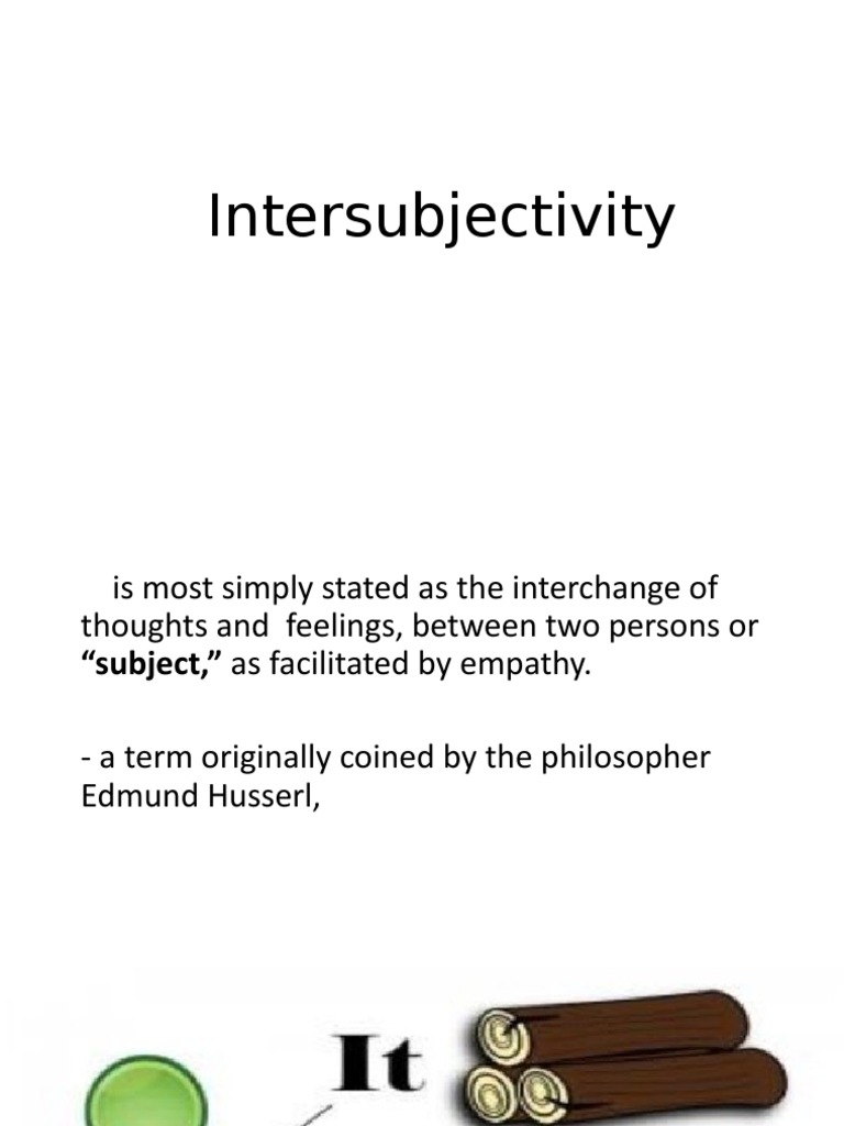 Intersubjectivity | PDF | Empathy | Metaphysics