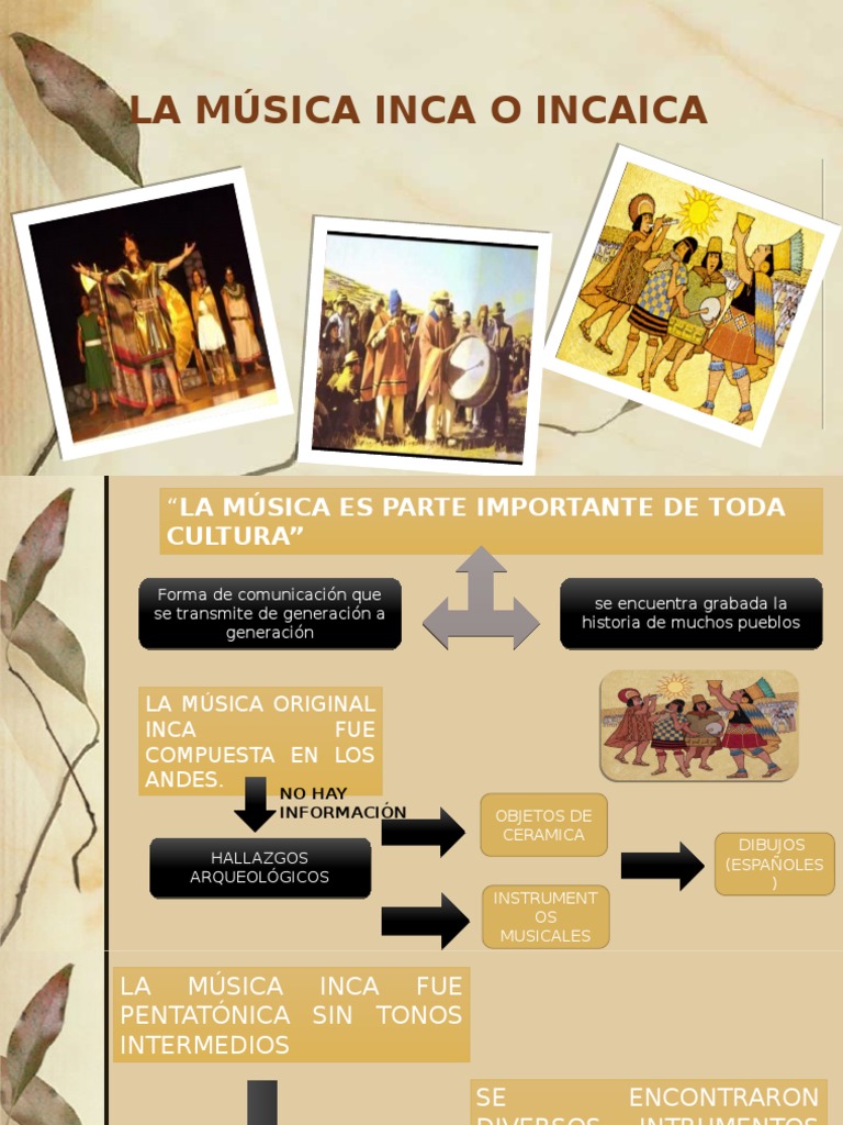 LA MÚSICA INCA O INCAICA | Imperio Inca | Escala (música)