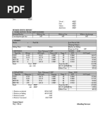 General Draft Survey - Excel Format | PDF | Technology & Engineering
