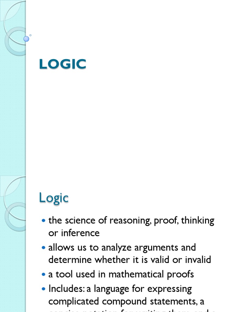 MMW 3.2 Logic Part1 | PDF | Argument | Logical Expressions
