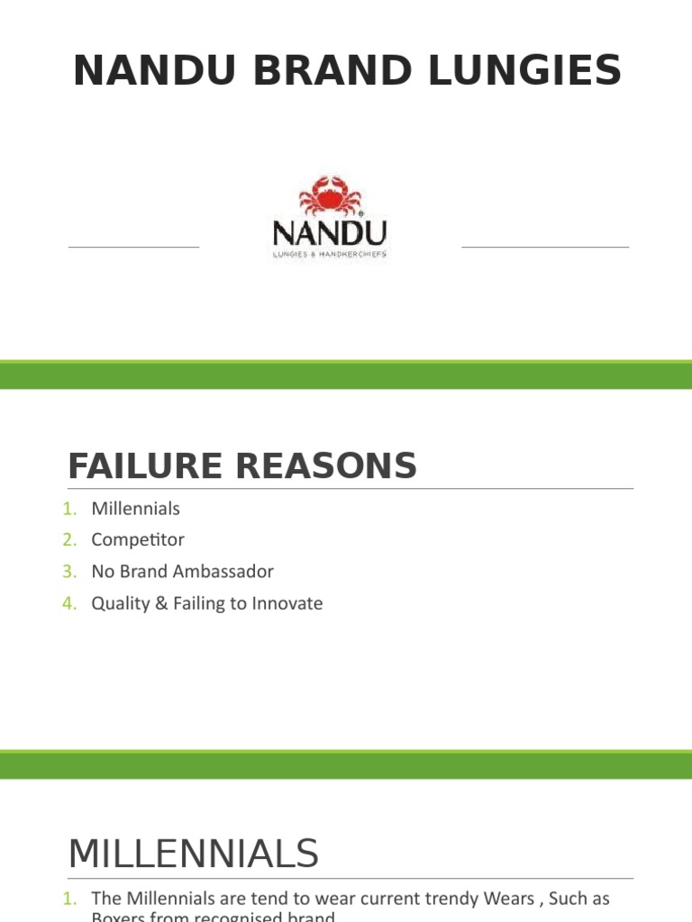 Nandu Brand Lungies: Challenges & Insights | PDF