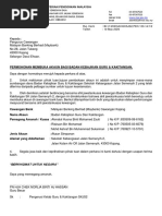 Contoh Surat Rasmi Untuk Buka Akaun Bank | PDF