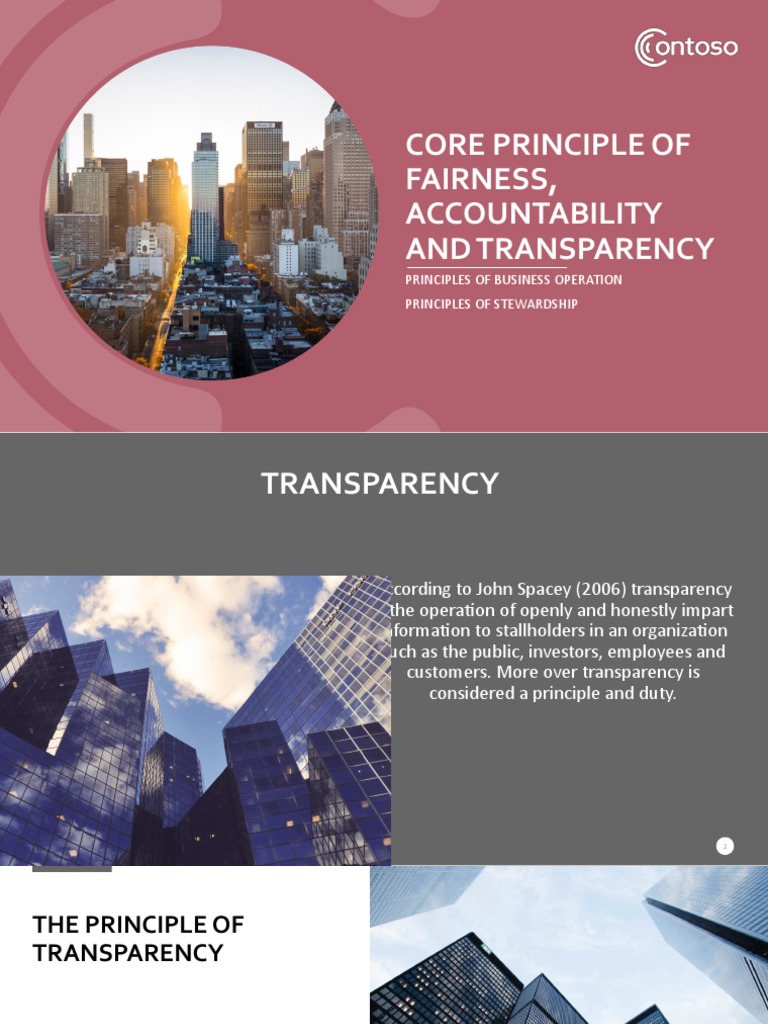L4 - Core Principles of Fairness, Accountability and Transparency | PDF ...