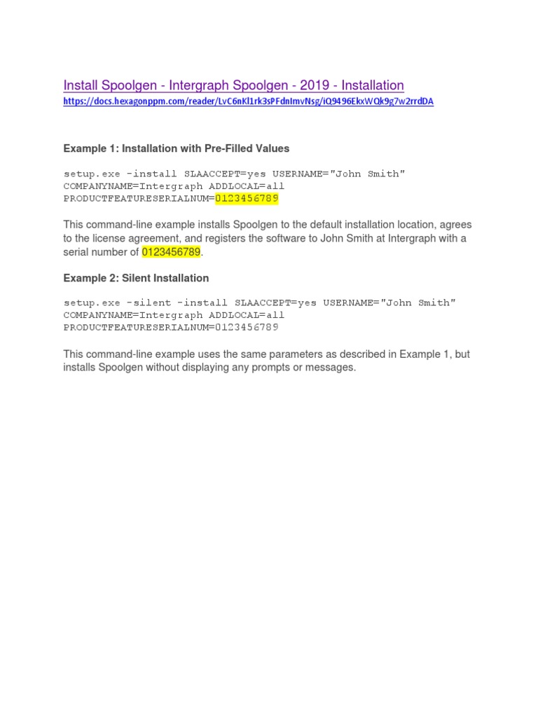 Install Spoolgen - Intergraph Spoolgen - 2019 - Installation-Dikonversi ...