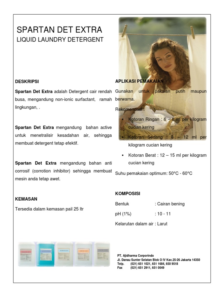 Spartan Det Xtra Pds | PDF
