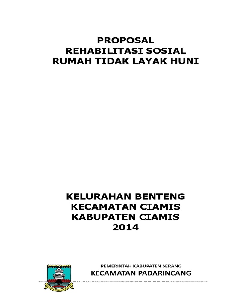 Contoh Proposal Rutilahu | PDF