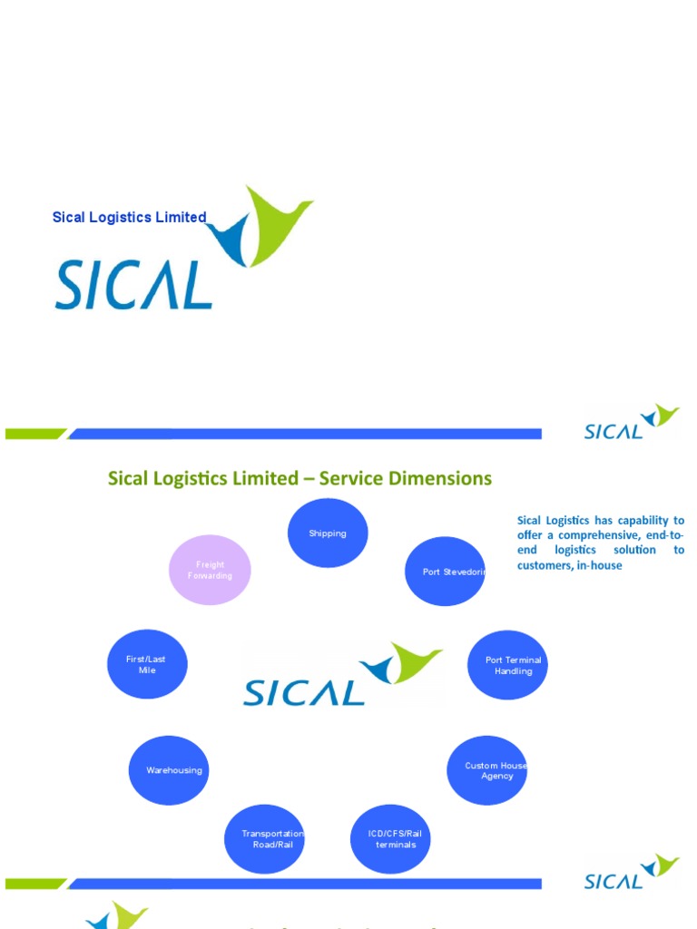 Sical Logistics Limited | PDF | Logistics | Cargo