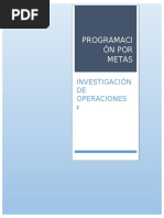 1.2 Modelo Gral. de Metas | PDF | Programación lineal | Toma de decisiones