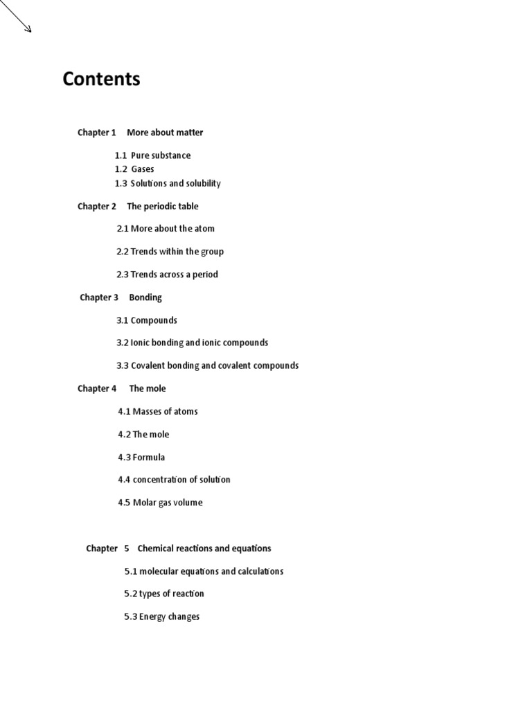 Form 2 Chemistry Highly Prepared Note | PDF | Mole (Unit) | Ion