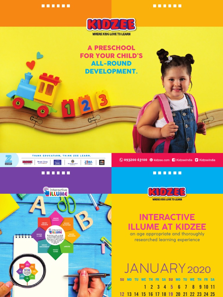 Kidzee Cal 2020 - Final | PDF | Teaching | Pedagogy