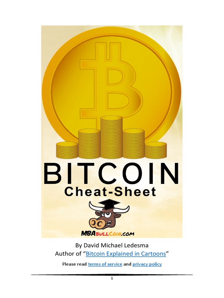 Bitcoin CheatSheet | PDF | Bitcoin | Cryptocurrency
