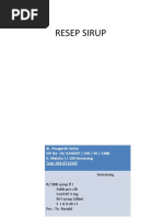Arti dan Penggunaan Signa dalam Resep | PDF