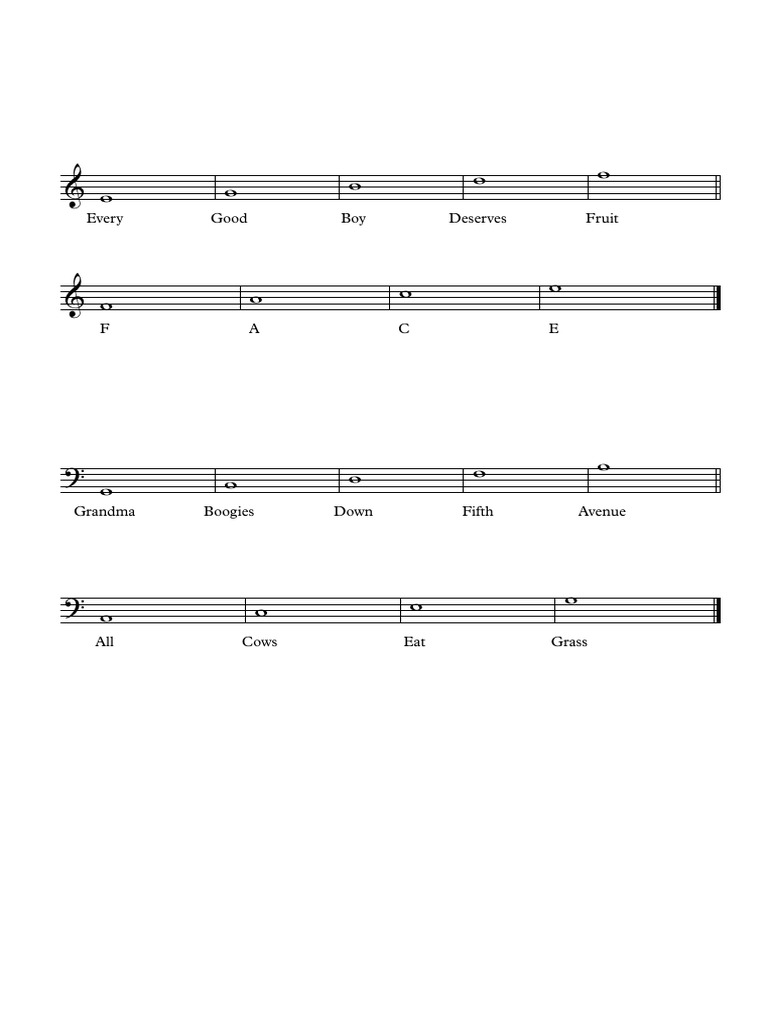 Music Rhymes for Kids to Learn | PDF