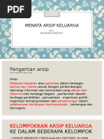 Daftar Arsip Aktif dan Inaktif | PDF