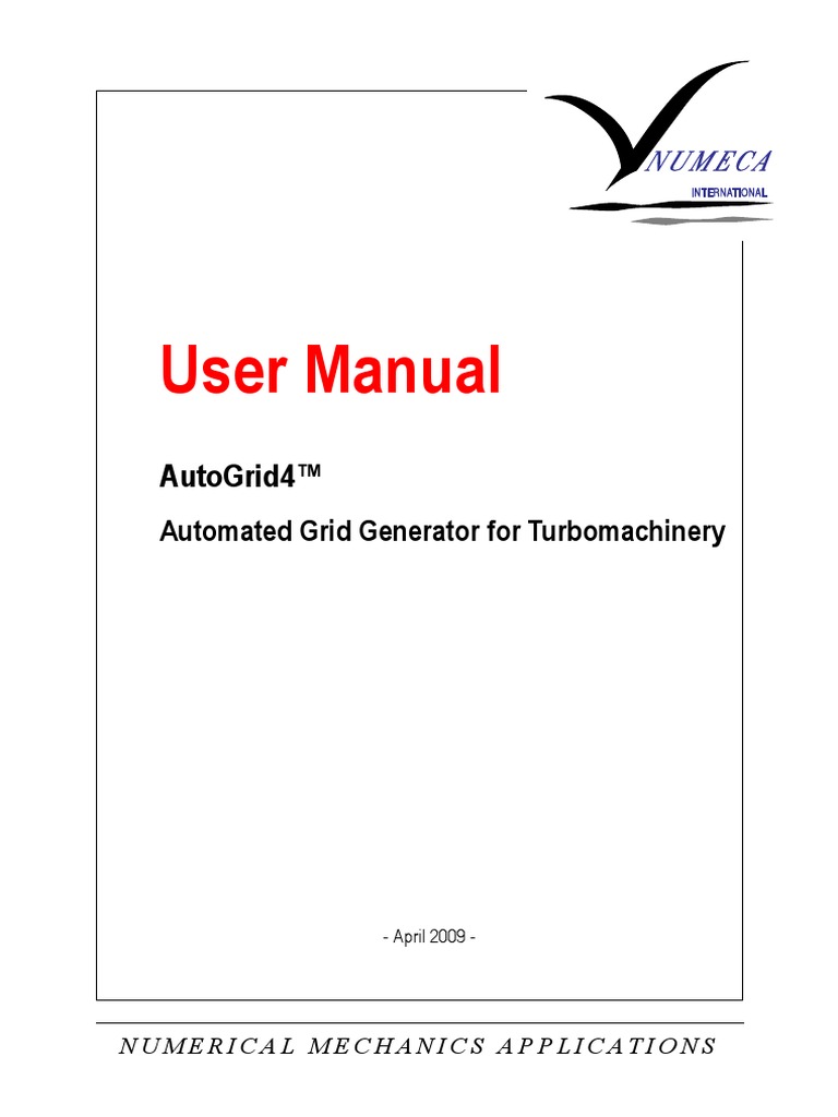 UserManual Autogrid4-Rev0 | PDF | Graphical User Interfaces | Button (Computing)