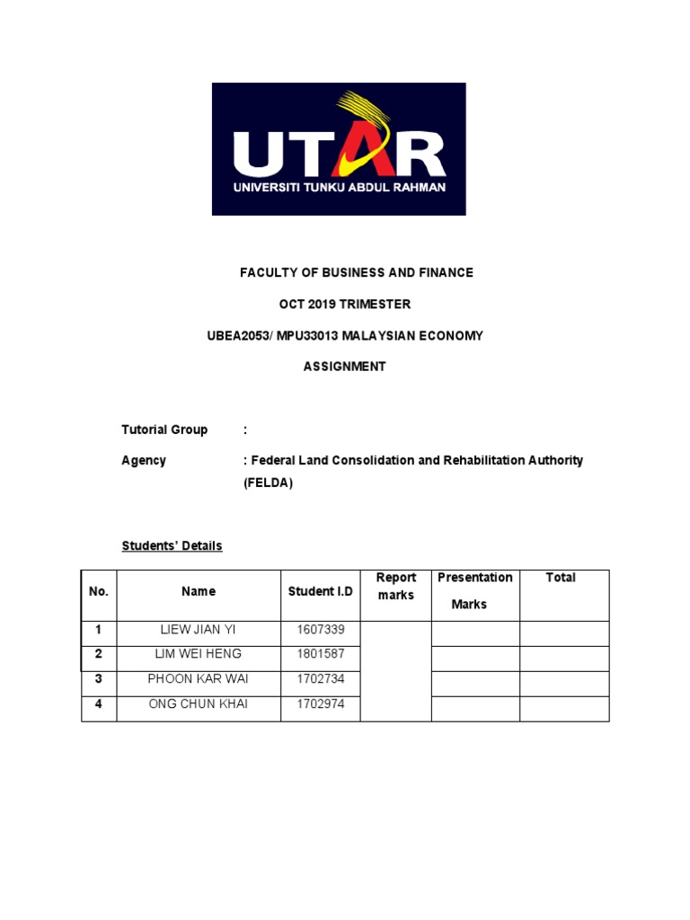 Background FELDA | PDF | Palm Oil | Malaysia