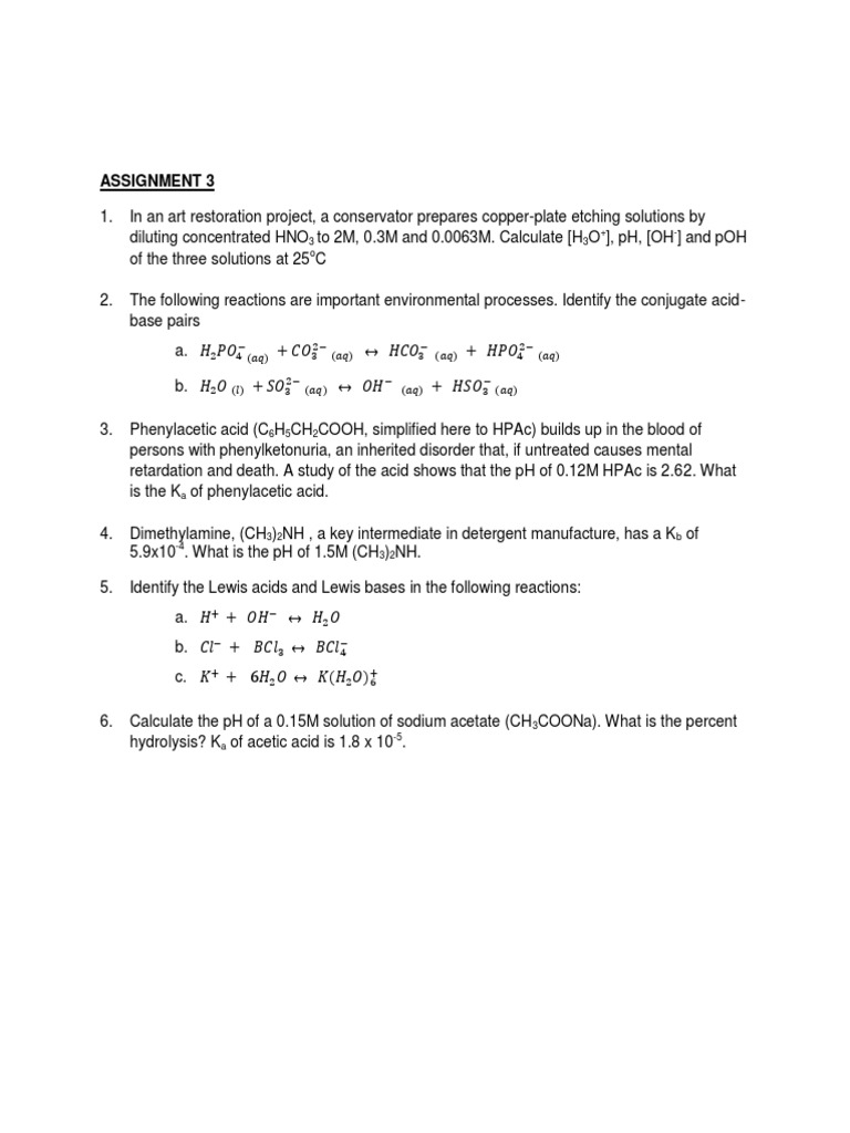 Che434 Tutorial 2 PDF | PDF