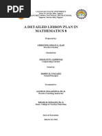 Grade 8 Detailed Probability Lesson Plan Pdf Probability Experiment