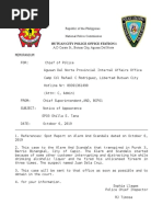 Sample Format of POLICE Report | PDF | Crime Scene | Distributor