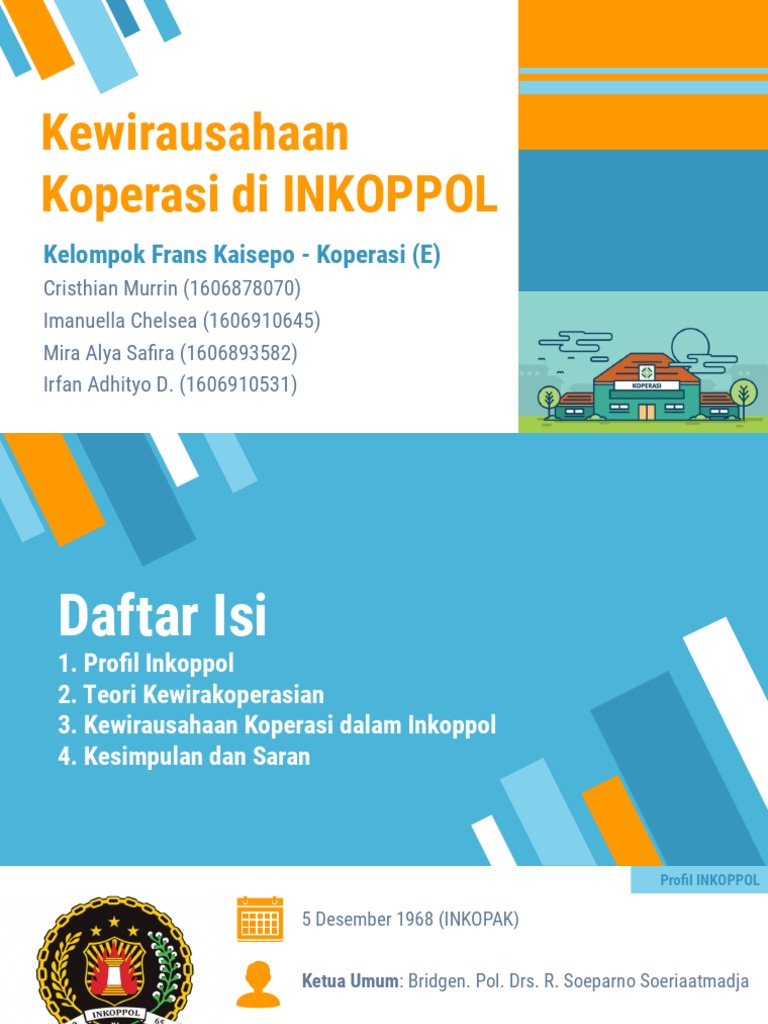 Kewirausahaan Koperasi INKOPPOL | PDF