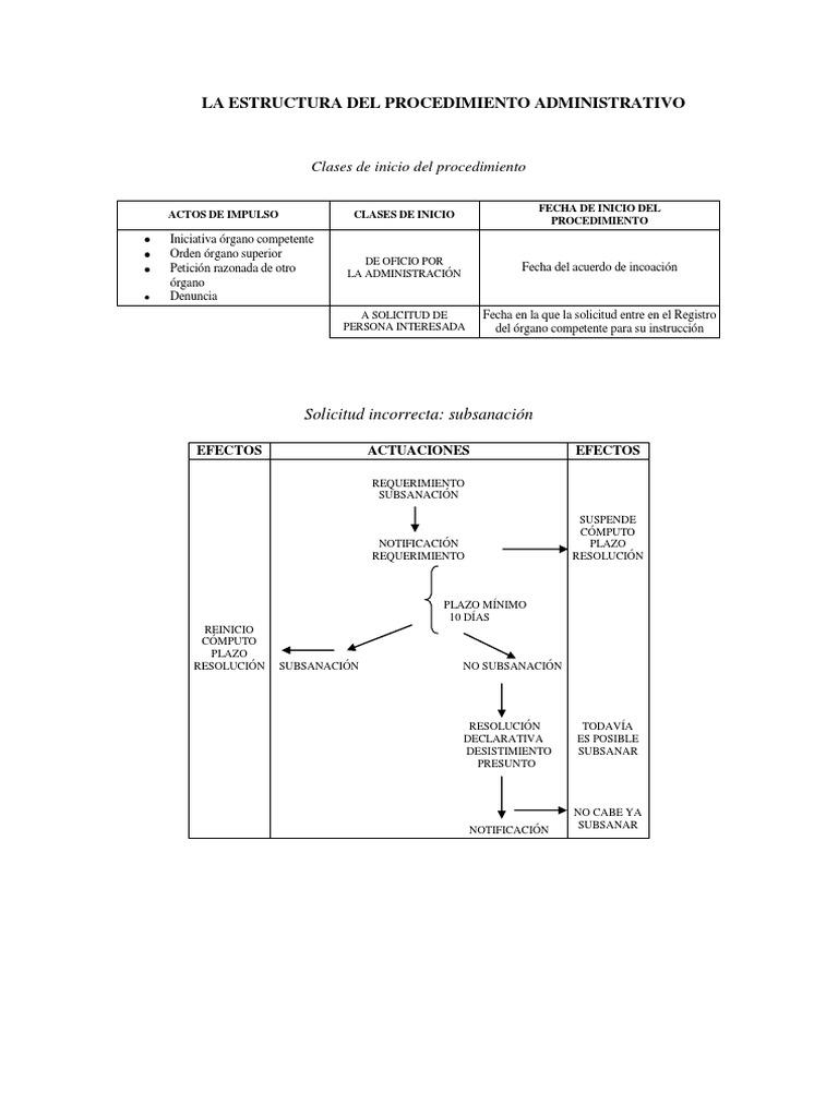 Esquemas Procedimiento Administrativo | PDF | Gobierno | Justicia