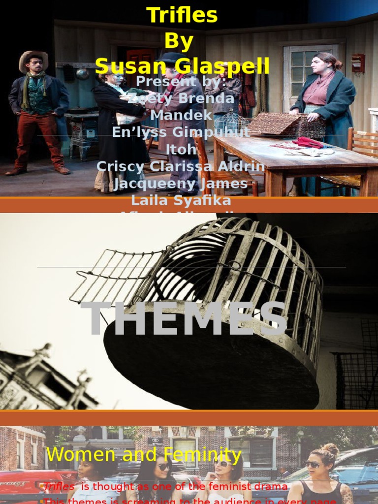 Trifles by Susan Glaspell | PDF | Crime Thriller