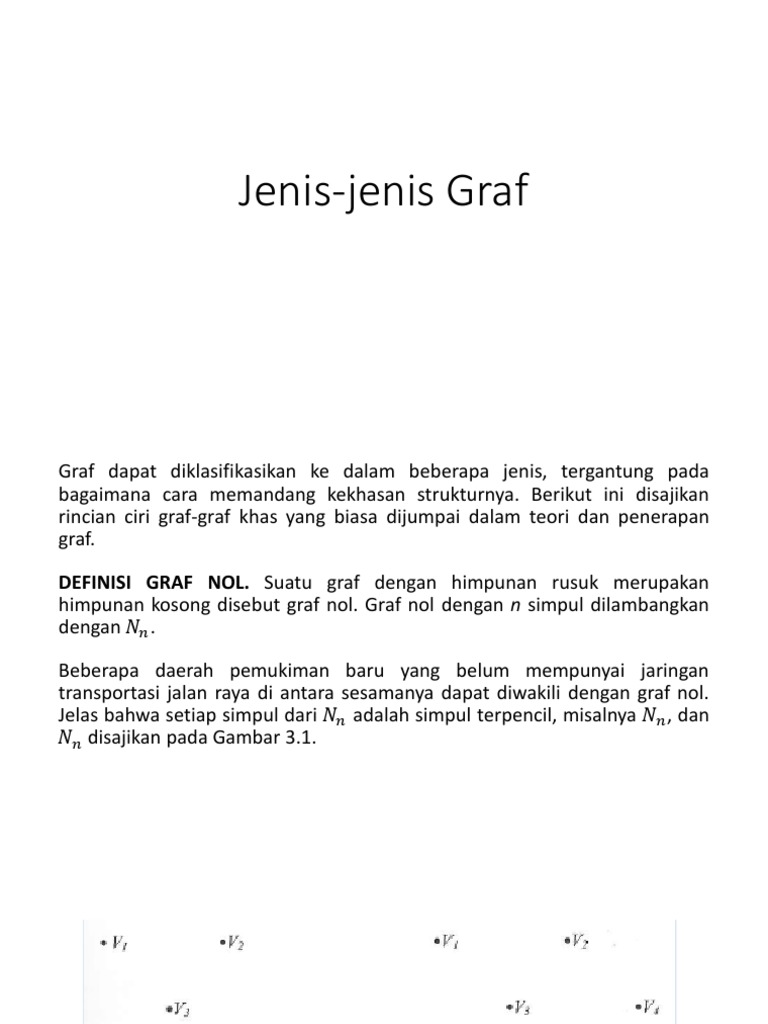 Jenis-Jenis Graf dan Ciri Khasnya | PDF