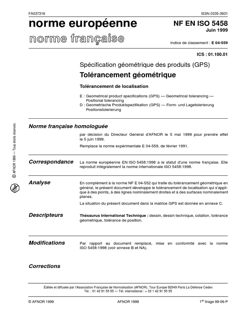 ISO5458-juin1999.pdf | Évaluation | Technologie et ingénierie