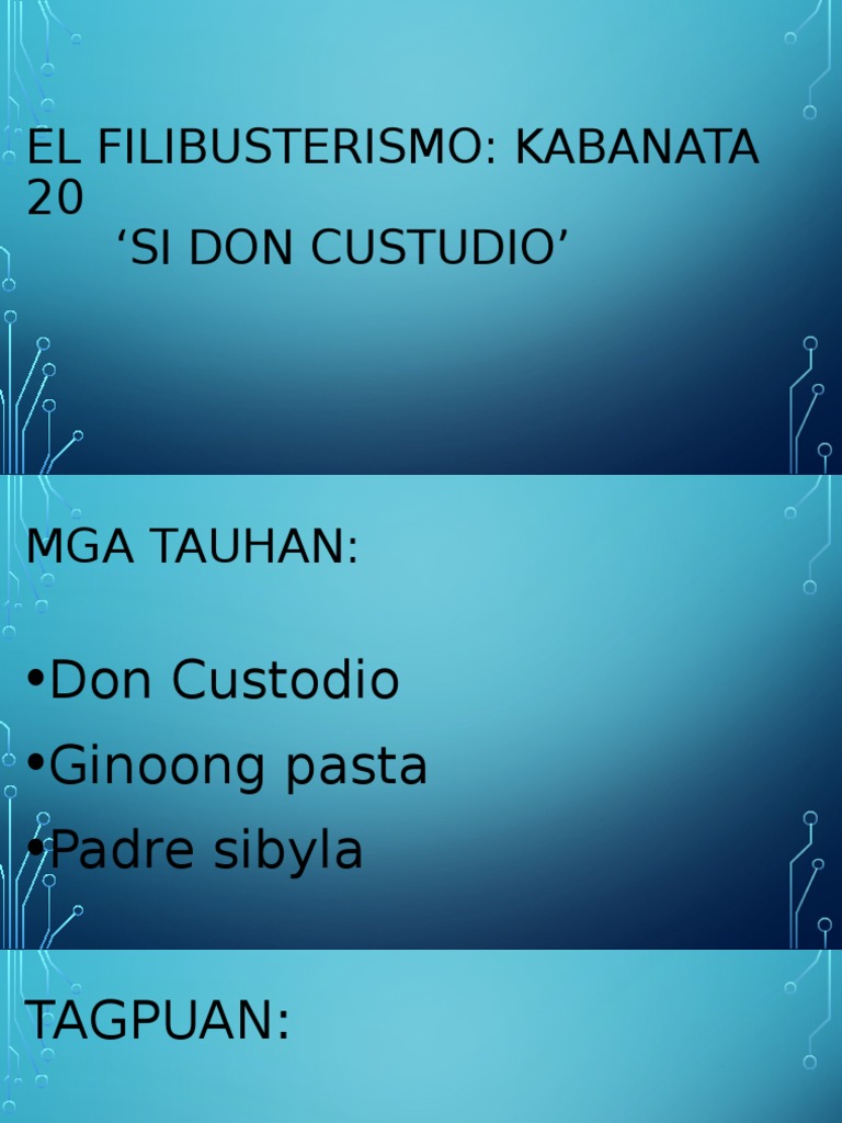 El Filibusterismo Kabanata 20 | PDF