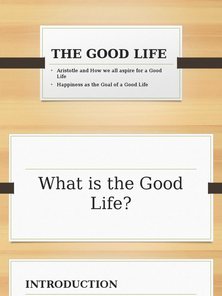 Aristotle's Influence on the Quest to Define Happiness and the Good ...